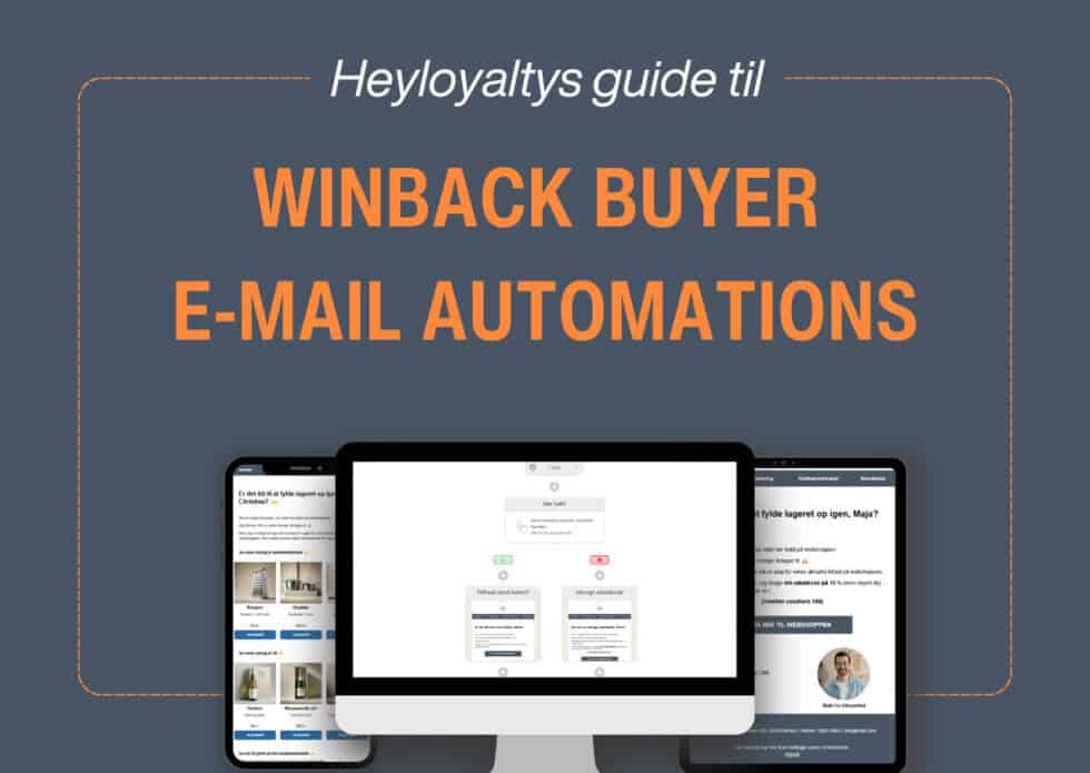 Guide til winback buyer e-mail automations – Heyloyalty