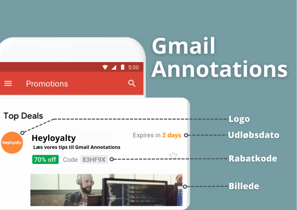 Få flere åbninger i Gmail-indbakker med annoteret indhold - Heyloyalty ...